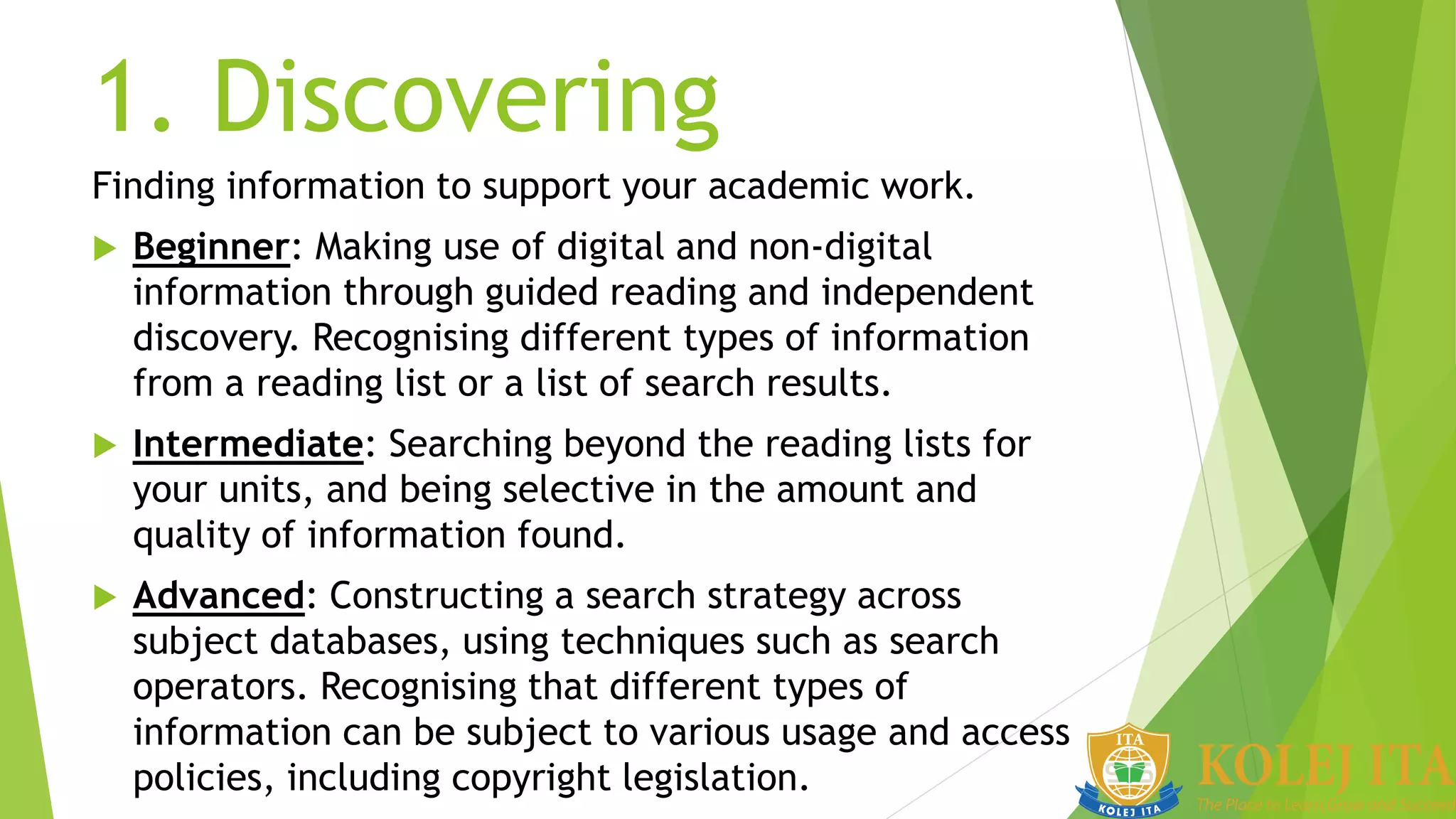 Library Skills | PDF