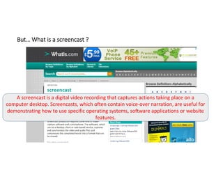 130823 eric vitouley - supporting source code maintenance using screencasts | PDF | Operating ...