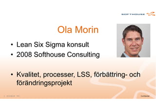 Mäta Lean/Agile organisationer @ Softhouse frukostseminarium 2013-08-26 | PPT