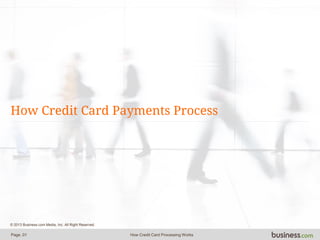 How Credit Card Processing Works | PDF