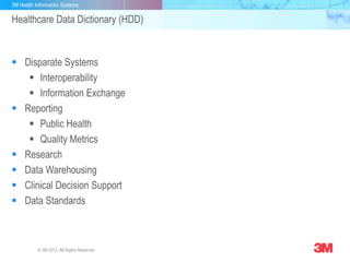 Data Standardization Interoperability - 3M Health Information Systems ...