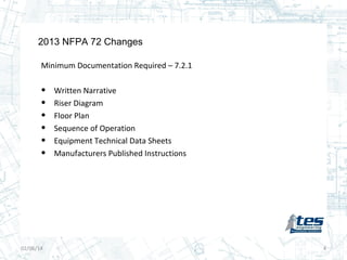 130906 fire alarm_2013_nfpa_72_changes[1] | PPT