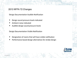 130906 fire alarm_2013_nfpa_72_changes[1] | PPT