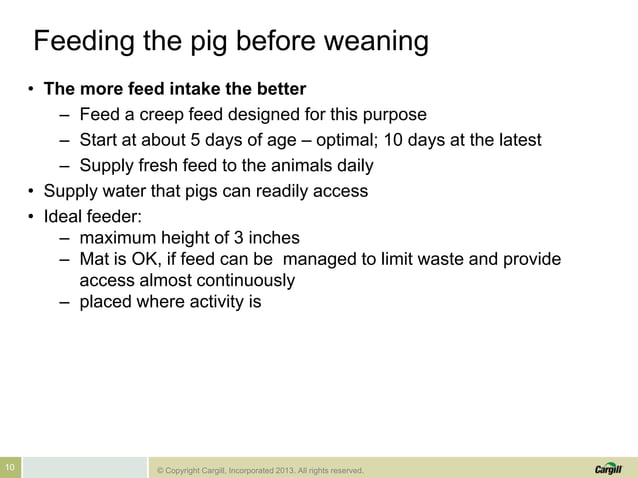 Dr. Don Giesting - Feeding options to fit pig health | PPTX