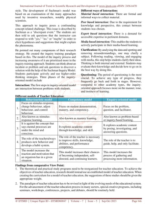 Models of Teacher Education Some Reflections | PDF