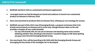 Amazon Strategies January 2019 | WellPath | PPT