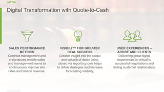 How to Measure the Impact of Quote-to-Cash Business Transformation | PPT