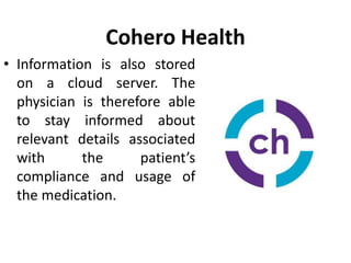 Cohero health - Gamification in healthcare - Manu Melwin Joy | PPTX