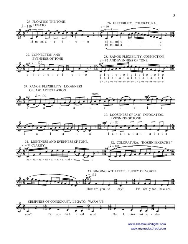 Vocal Warm Ups