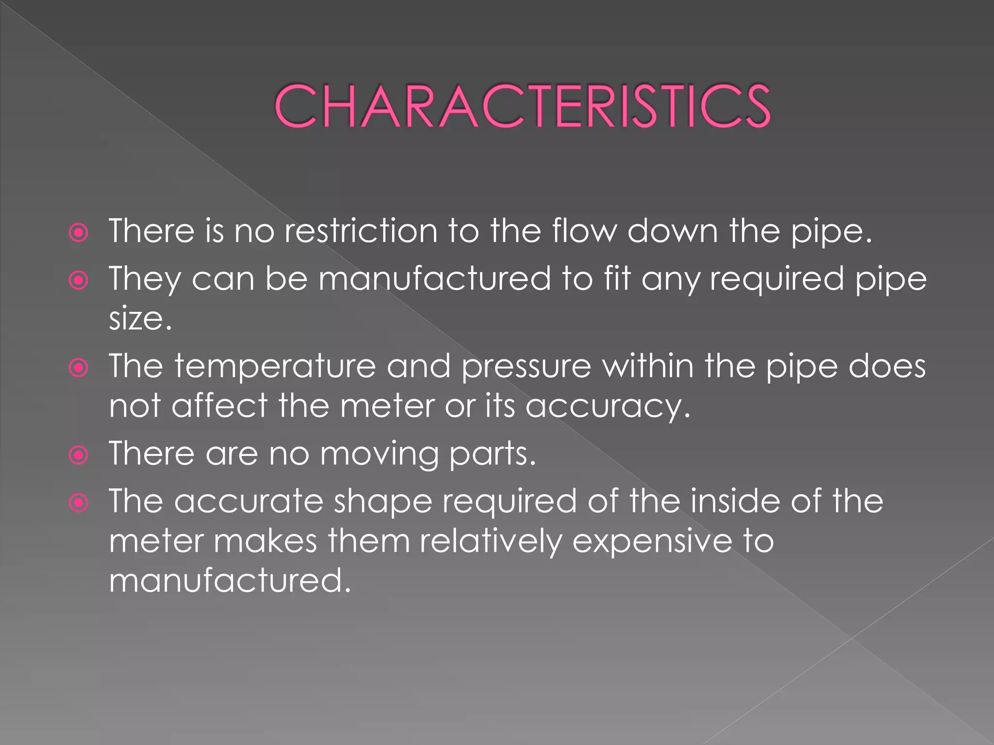 Venturimeter (FLUID MECHANICS) | PPTX