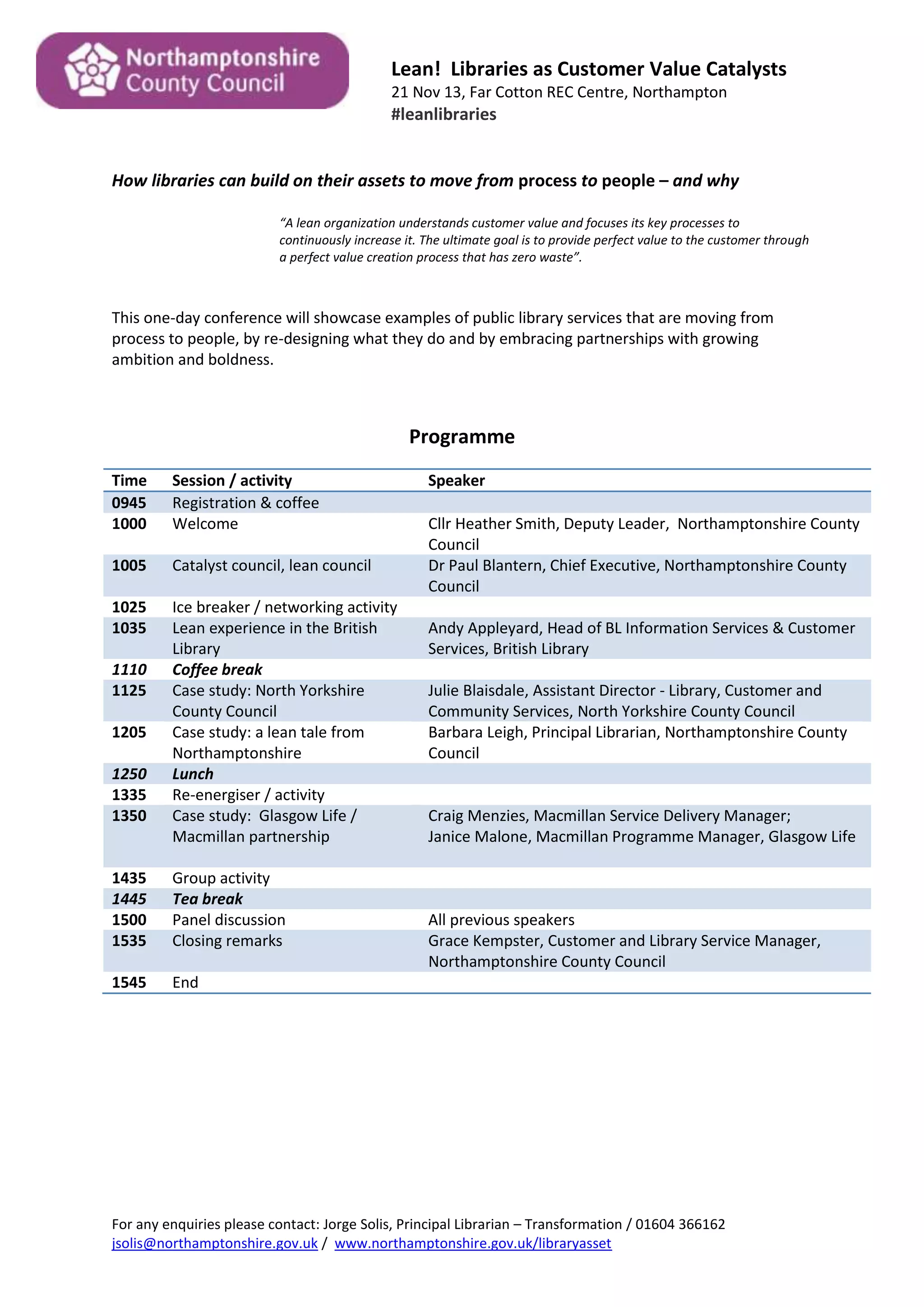 131004 external programme draft v2 spk bio | PDF