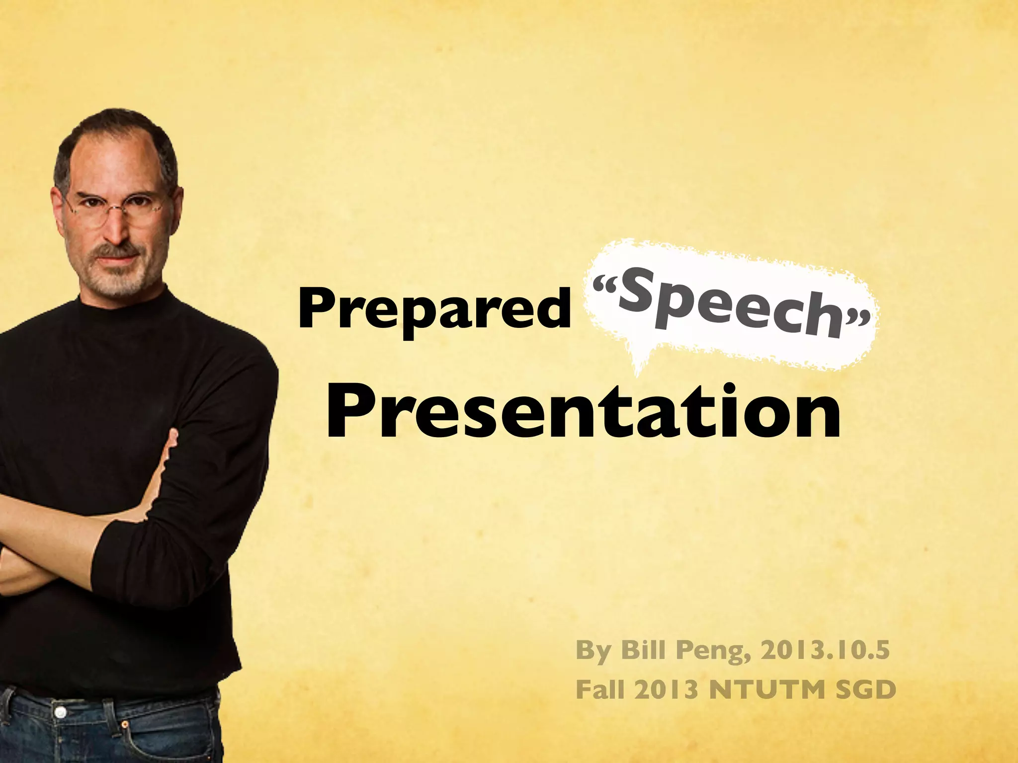 Prepared Speech Presentation | PDF