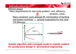 Efficient Design Exploration for Civil Aircraft Using a Kriging-Based Genetic Algorithm | PPT