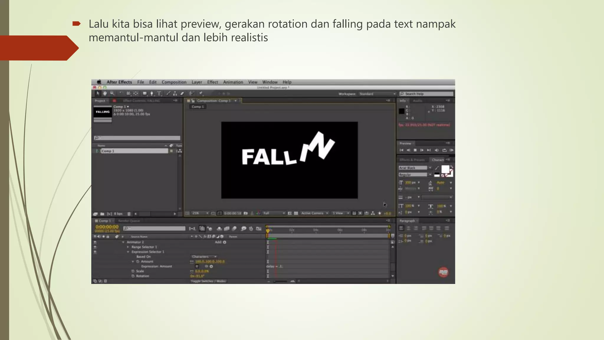 expression falling text ppt | PPT