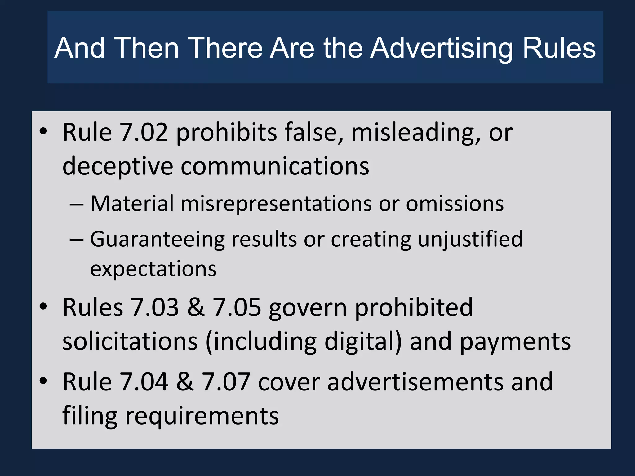 Social Media and Ethics Rules: Dos and Don'ts | PPTX