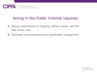 Rob Whiteman presentation to CIPFA Brussels and the Federation of ...