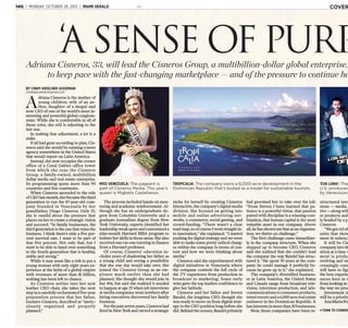 The new face of Cisneros | PPT