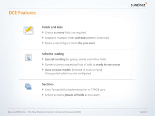 Easy and Effective - The New Dynamic Content Elements Extension (DCE) | PPT