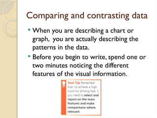How to write an IELTS Academic writing task 1 | PPTX