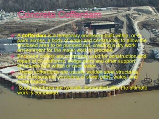 types of coffer dam | PPTX