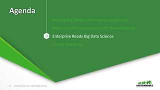Enabling Apache Zeppelin and Spark for Data Science in the Enterprise | PPT