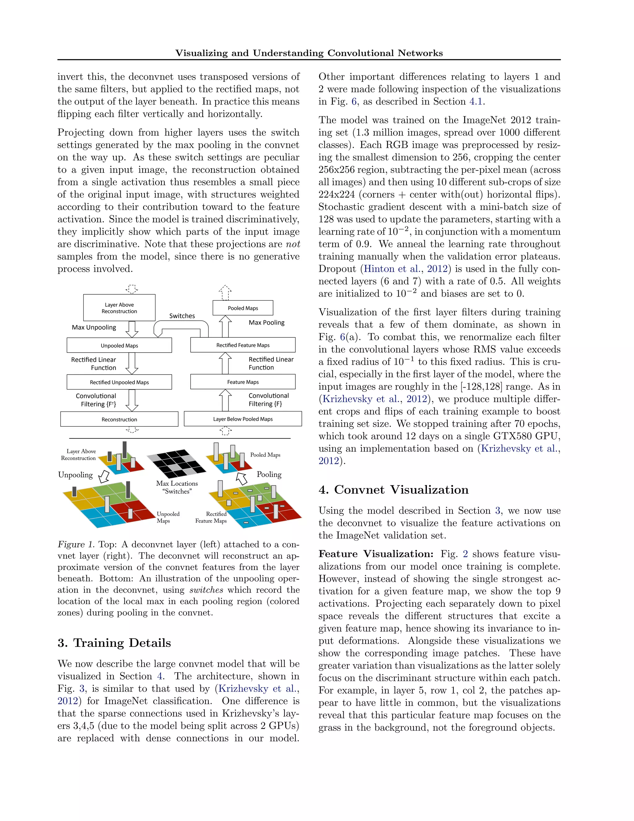 Visualizing and Understanding Convolutional Networks | PDF