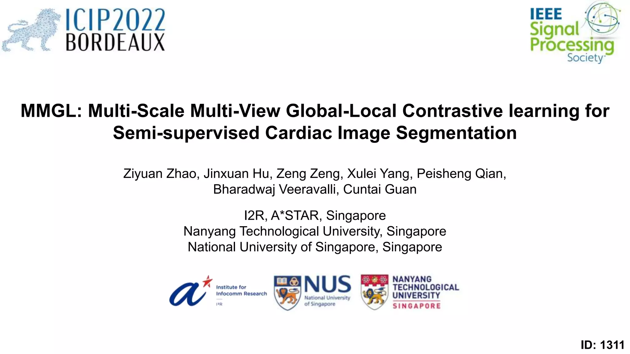 [ICIP 2022] MMGL: Multi-Scale Multi-View Global-Local Contrastive learning for Semi-supervised ...