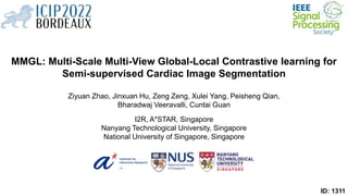 Icip 2022 Mmgl Multi Scale Multi View Global Local Contrastive