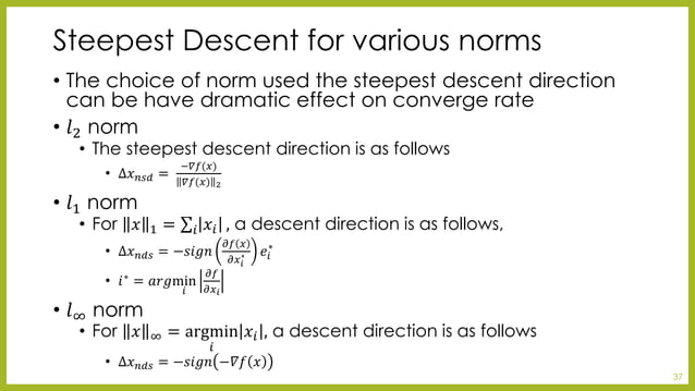 Gradient descent method | PDF