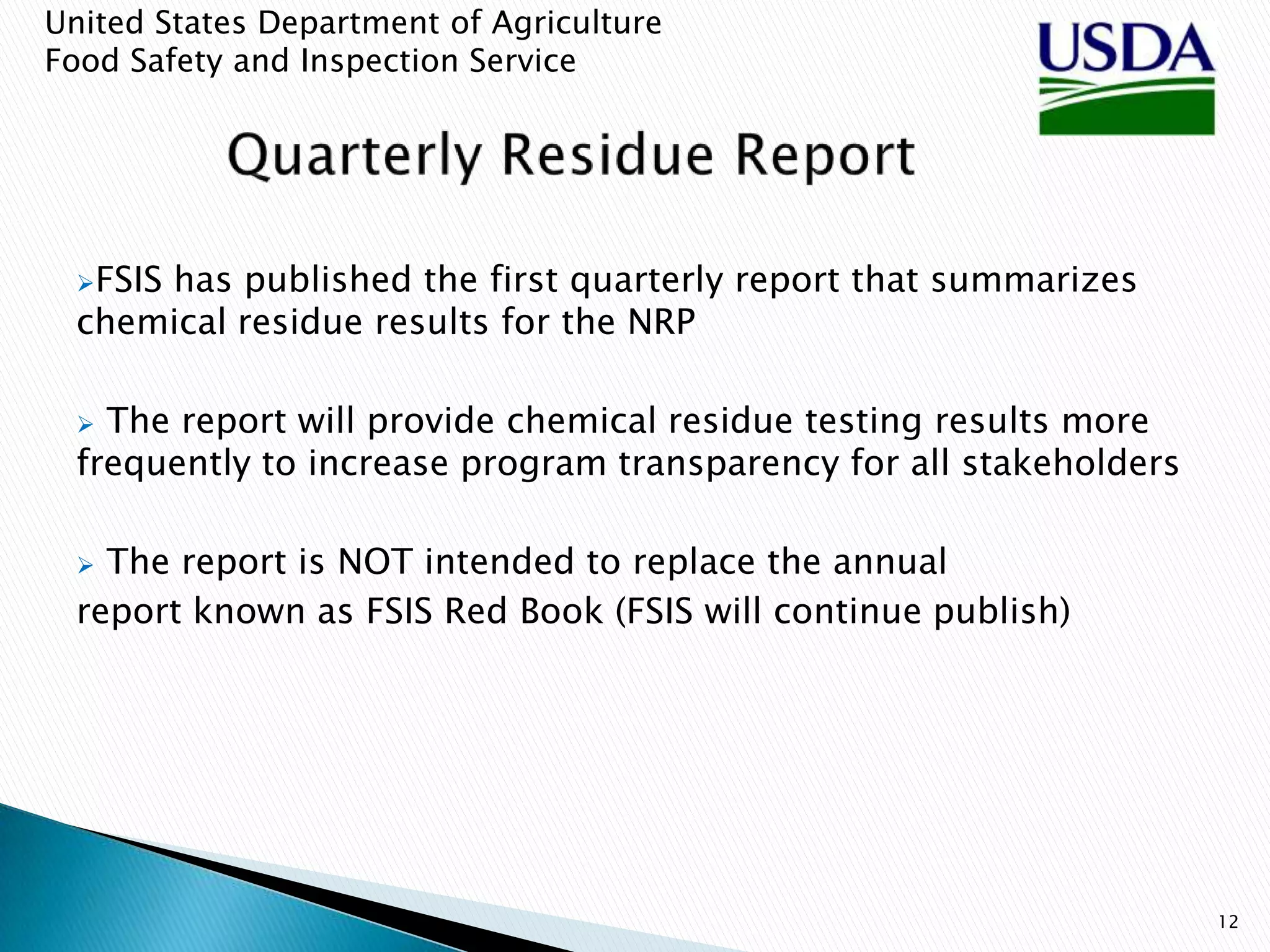 Dr. David Goldman - Meat/Poultry Antibiotic Residue Testing, Protecting ...