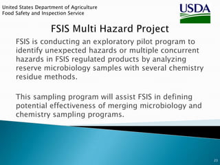 Dr. David Goldman - Meat/Poultry Antibiotic Residue Testing, Protecting ...