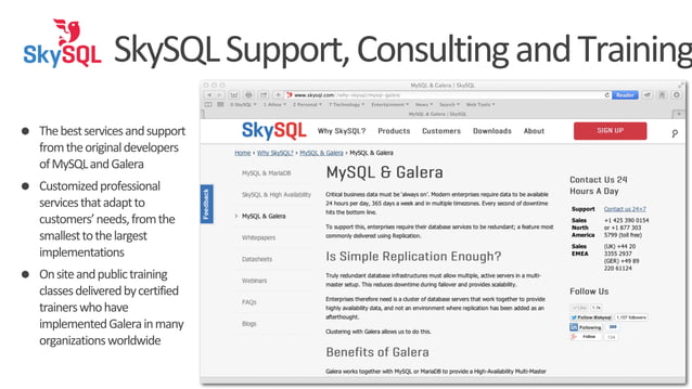 MariaDB Galera Cluster - Simple, Transparent, Highly Available | PPT