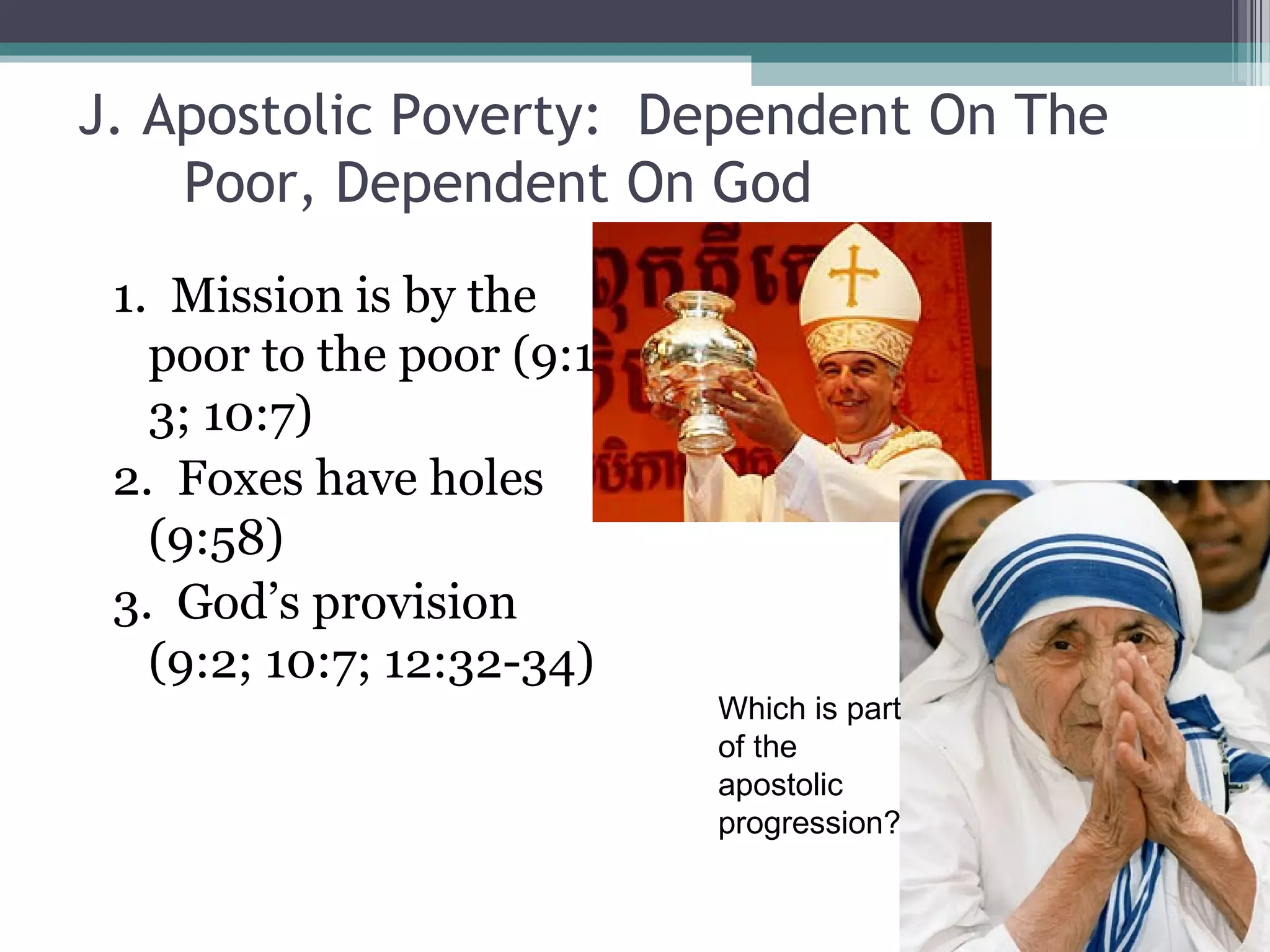 500- The Poor And Poverty In Jesus Teaching 560 | PPT