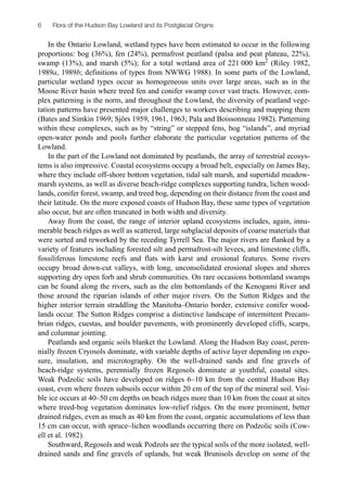 Flora Of The Hudson Bay Lowland And Its Postglacial Origins John Riley ...