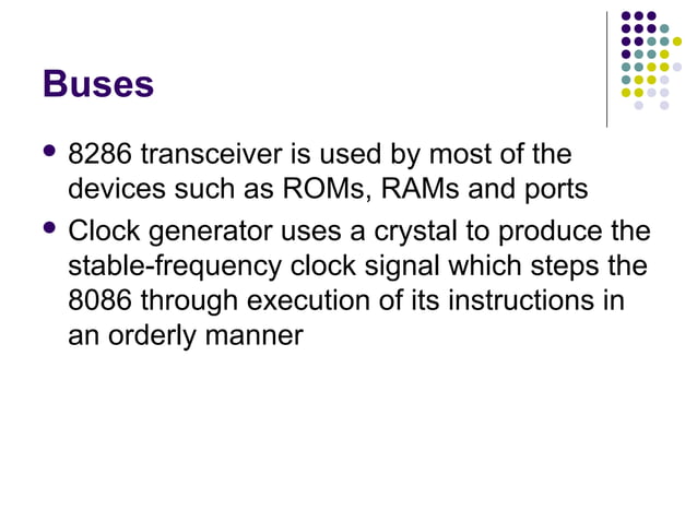 8086-microprocessor | PPT | Operating Systems | Computer Software and Applications