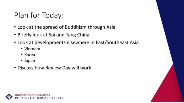 1311 East Asia and the Spread of Buddhism pt 2 | PPT