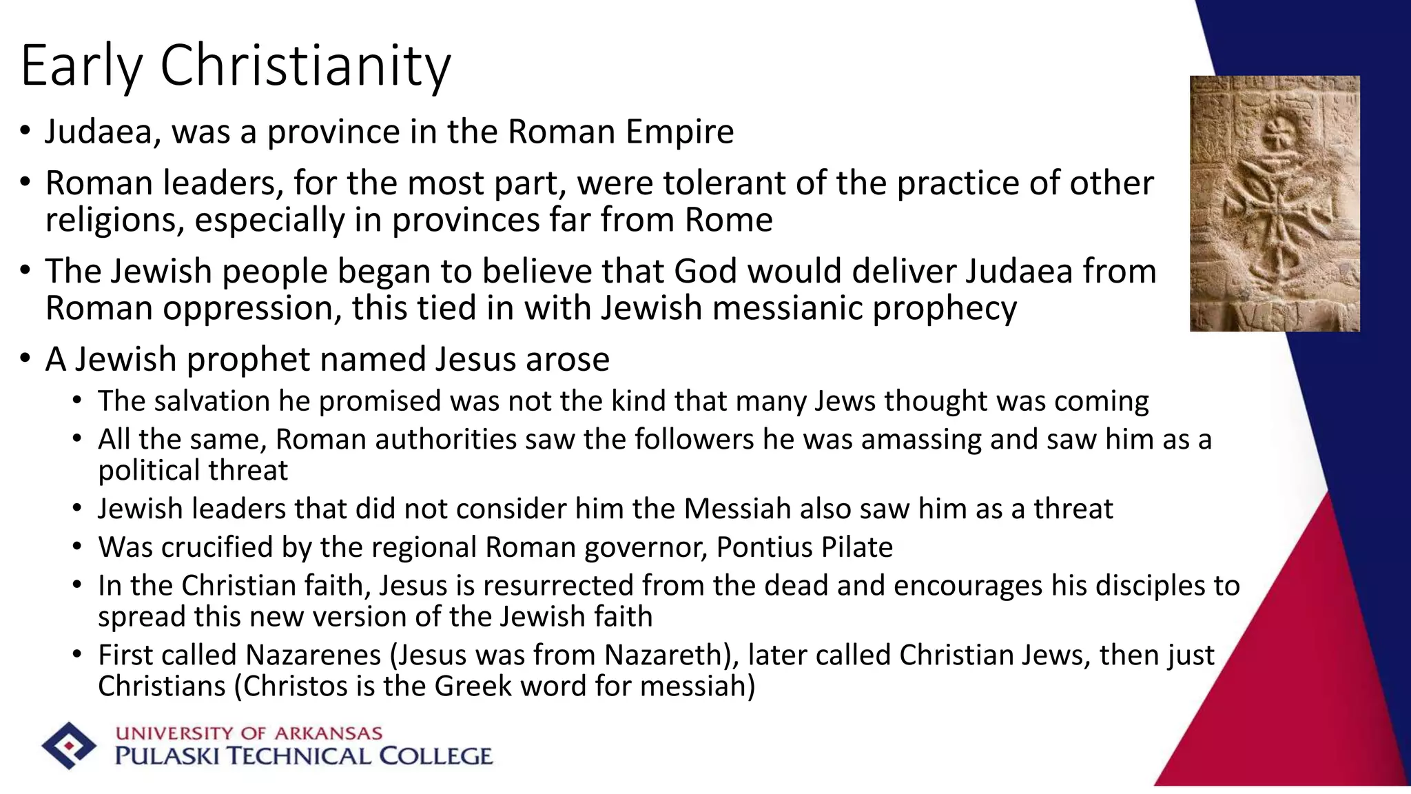 1311 Rome, Byzantine Empire, Early Christianity | PPT