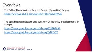 1311 Rome, Byzantine Empire, Early Christianity | PPT