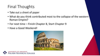 1311 Rome, Byzantine Empire, Early Christianity | PPT