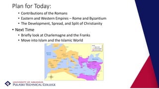 1311 Rome, Byzantine Empire, Early Christianity | PPT