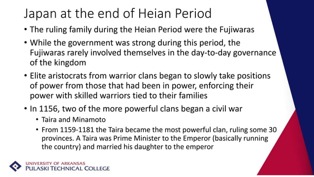 1311 Samurai and Shogunate Japan, Timeline Recap | PPT