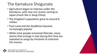 1311 Samurai and Shogunate Japan, Timeline Recap | PPT