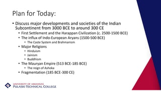 1311 The Ancient Indian Subcontinent | PPTX | Hinduism | Religion ...
