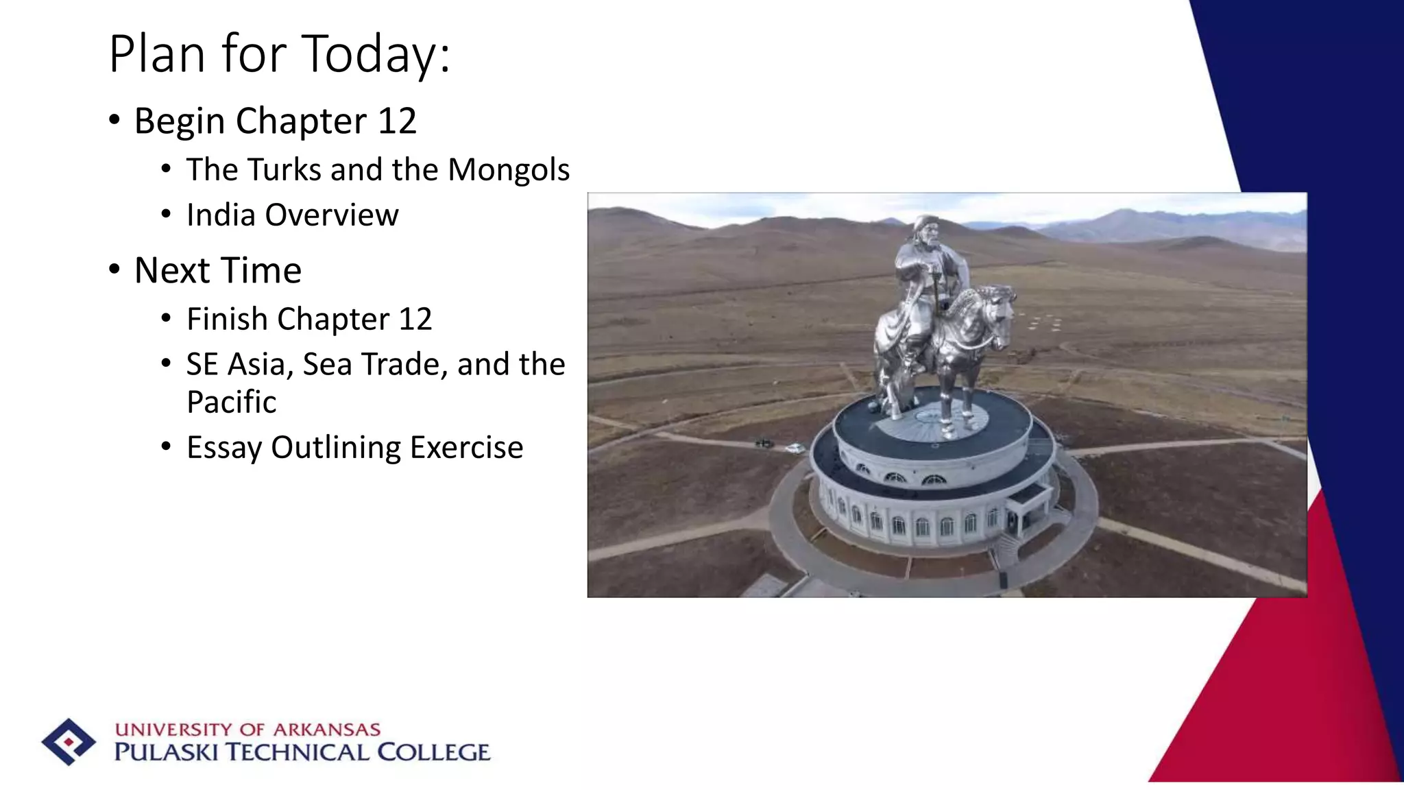 1311 The Turks, the Mongols, and India | PPTX