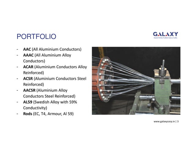 Galaxy Transmissions Pvt Ltd_Conductor Manufacturer | PDF