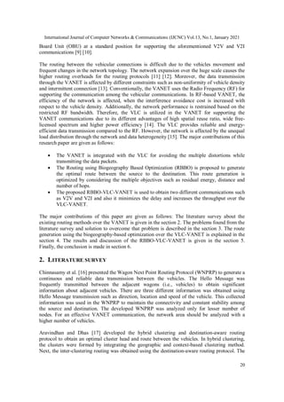 An Optimal Route Discovery using Biogeography based Optimization for Vehicular Ad Hoc Networks ...