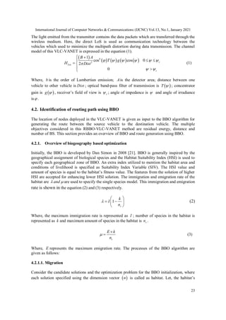 An Optimal Route Discovery using Biogeography based Optimization for Vehicular Ad Hoc Networks ...