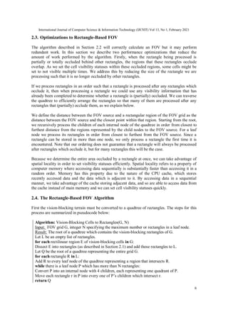 Efficient Field of Vision Algorithms for Large 2D Grids | PDF