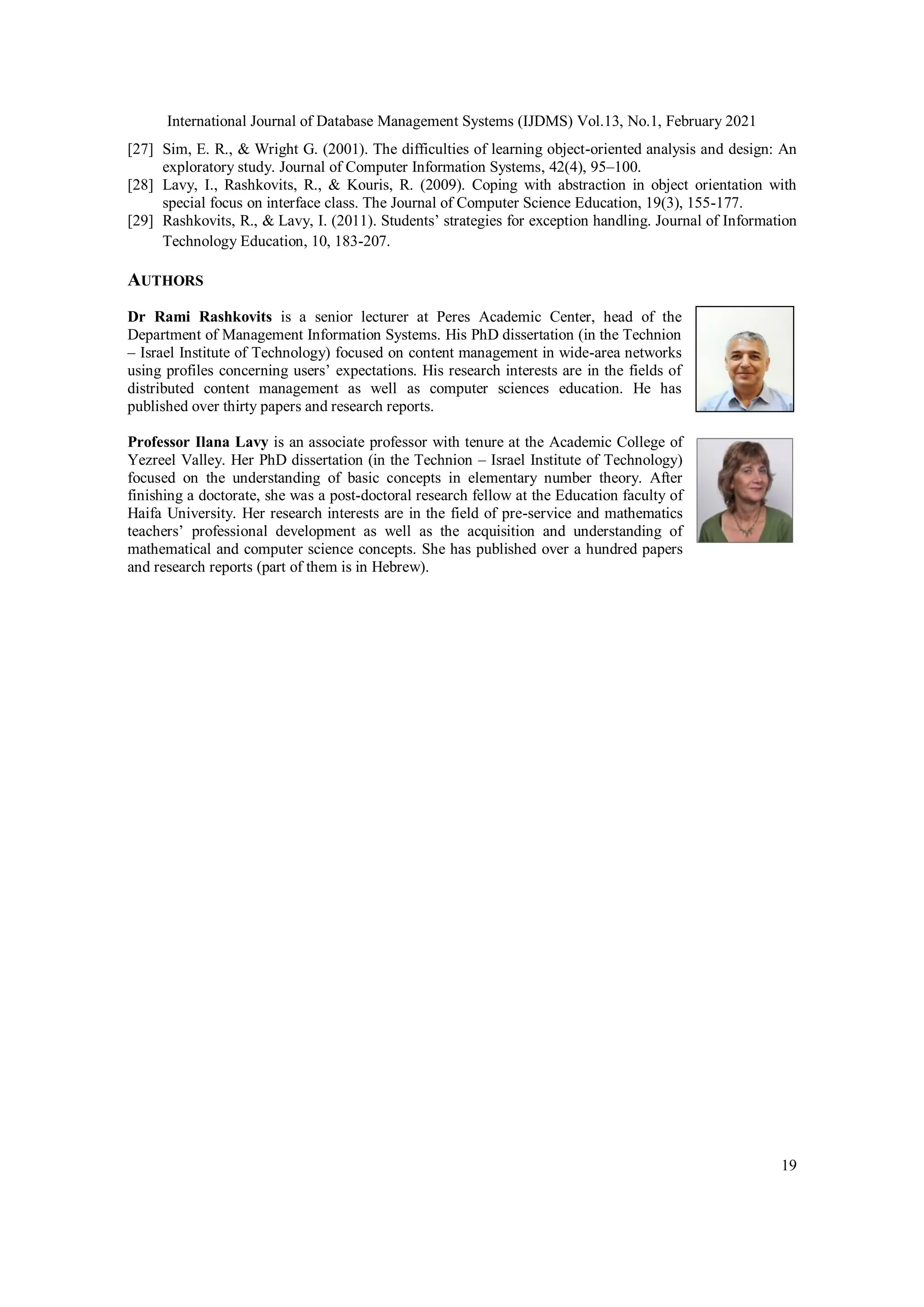 MAPPING COMMON ERRORS IN ENTITY RELATIONSHIP DIAGRAM DESIGN OF NOVICE ...