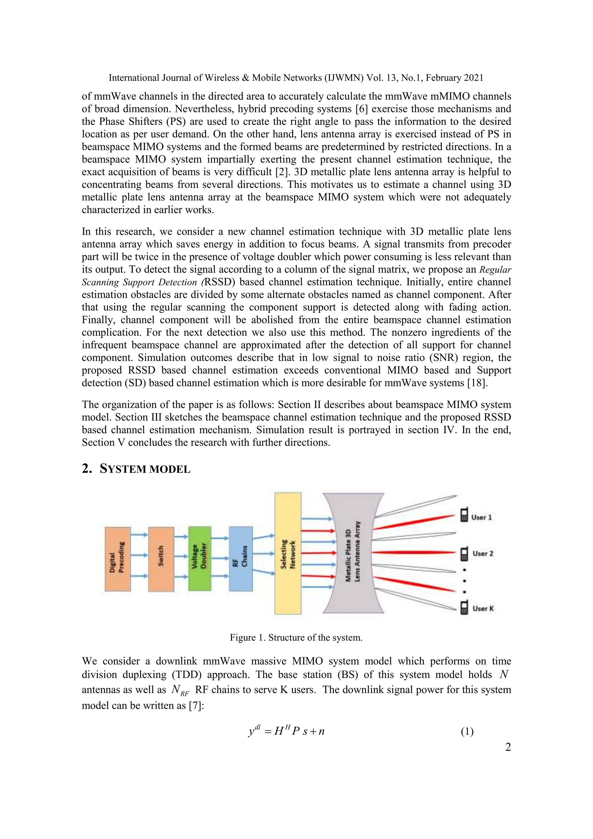 3D Metallic Plate Lens Antenna based Beamspace Channel Estimation ...
